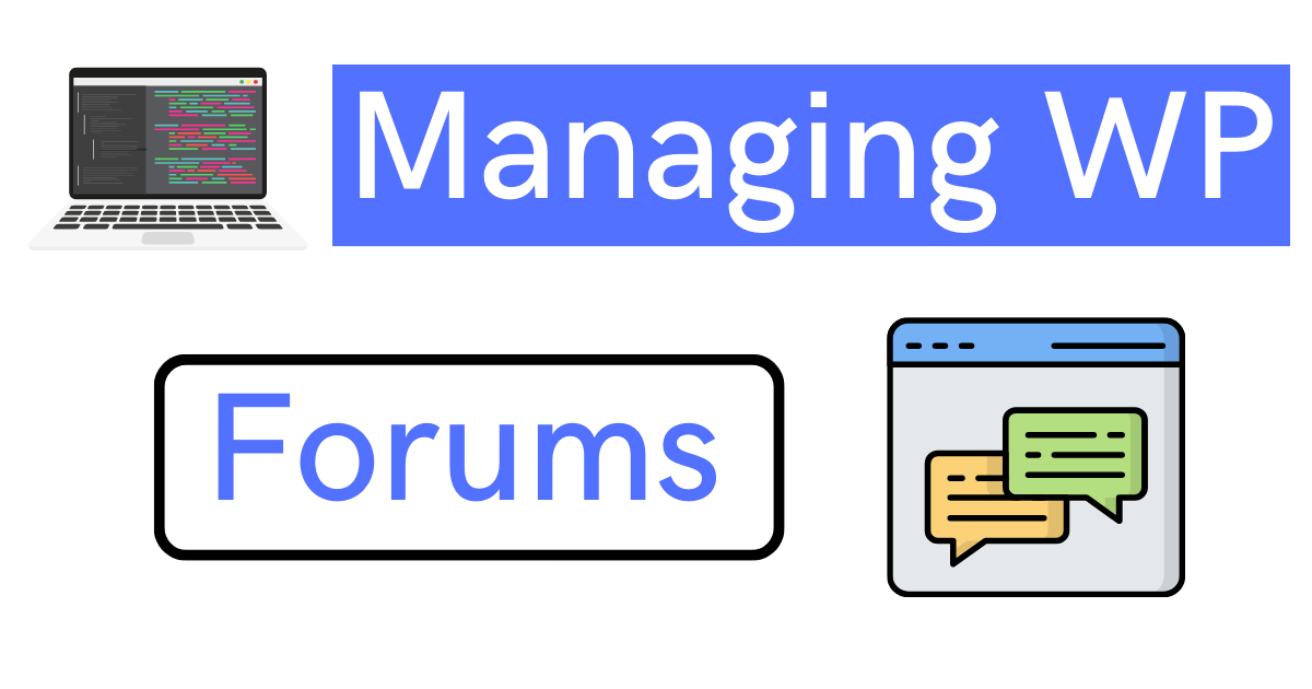 Managing WP - Community Forms - Empowering WordPress enthusiasts to ... Managing WP - Community Forms - Empowering WordPress enthusiasts to ...